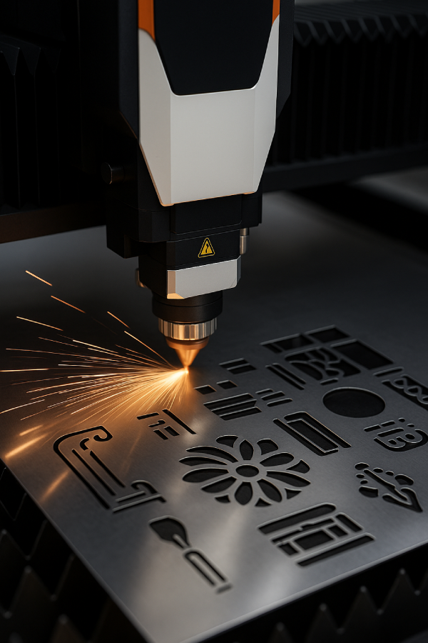 Corte a laser em aço: Precisão e design para projetos de PDV